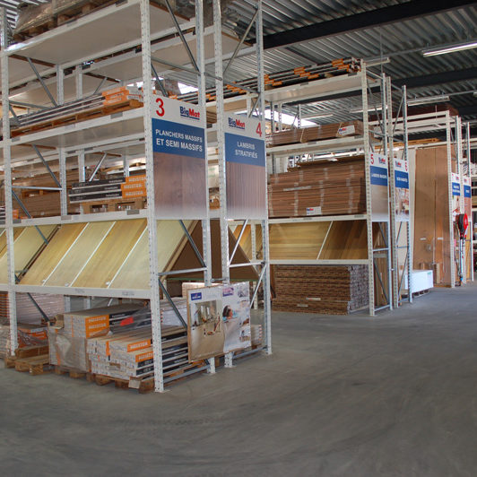 C-Rack® : adjustable pallet racking - Cornix